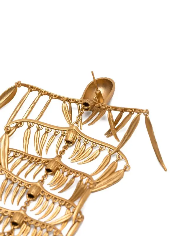 Zimmermann Mira Chandelier Earrings - Oro