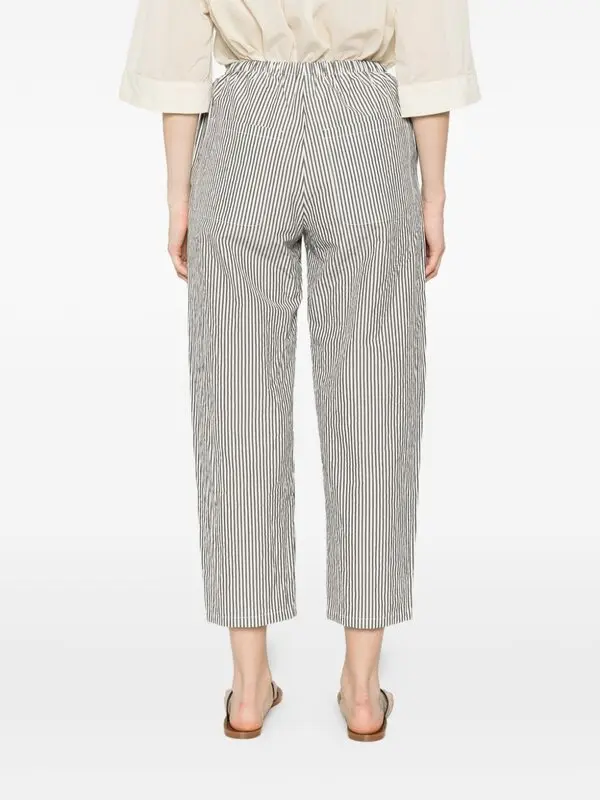 Apuntob Cotton Striped Trousers