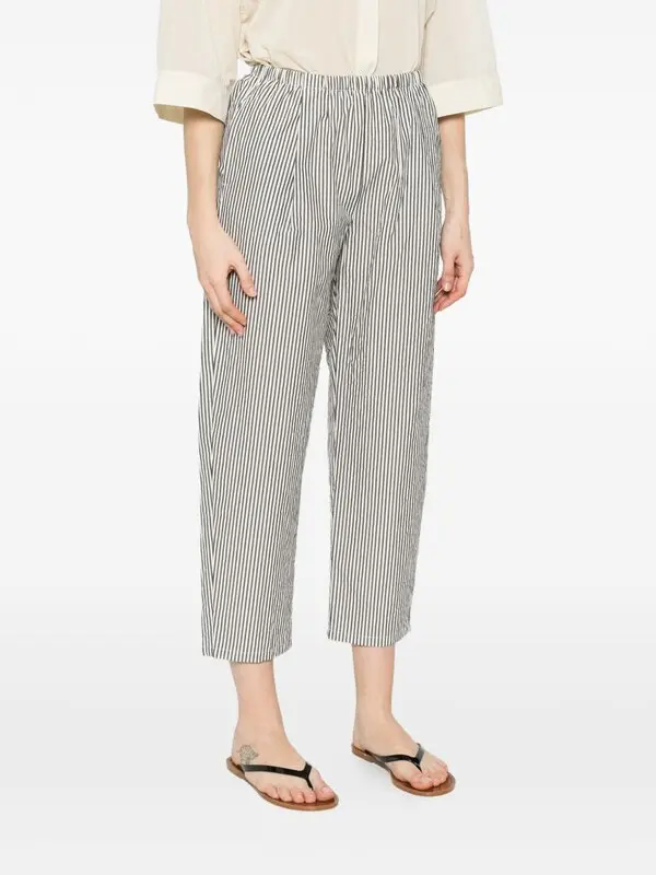 Apuntob Cotton Striped Trousers