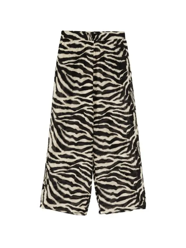 Ermanno Scervino Zebra Print Trousers - Zebrato