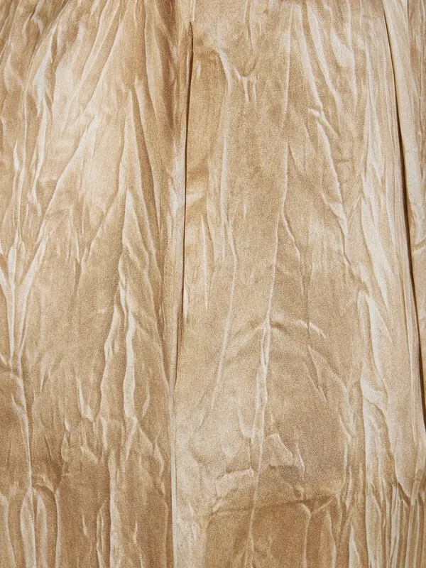 Avant Toi Silk Flared Leg Trousers