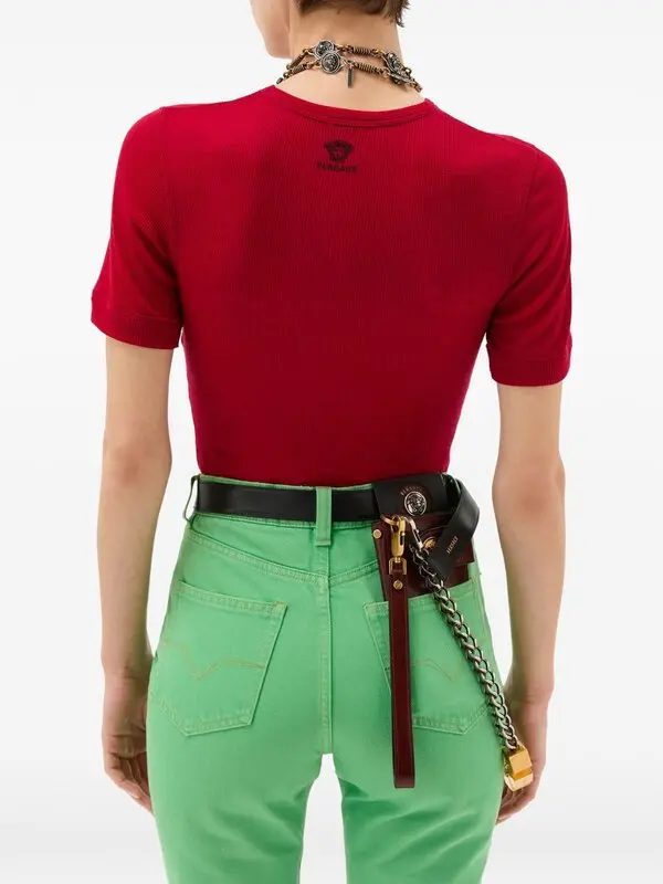 Versace Wool Crewneck Sweater