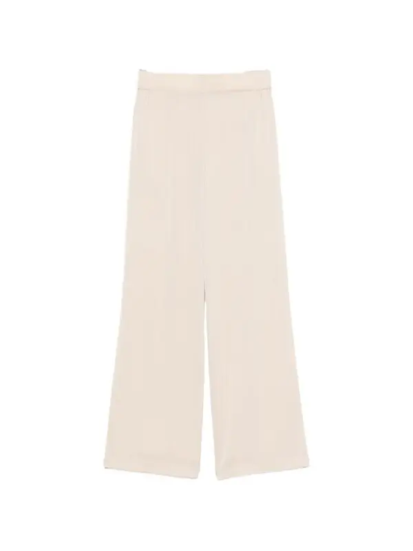 SILK95 FIVE Amalfi Silk Wide Leg Trousers