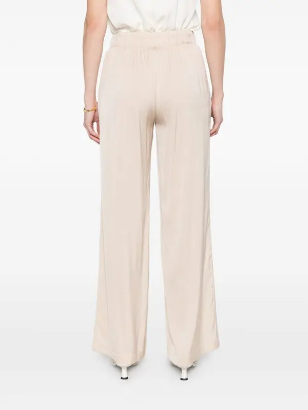 SILK95 FIVE Amalfi Silk Wide Leg Trousers