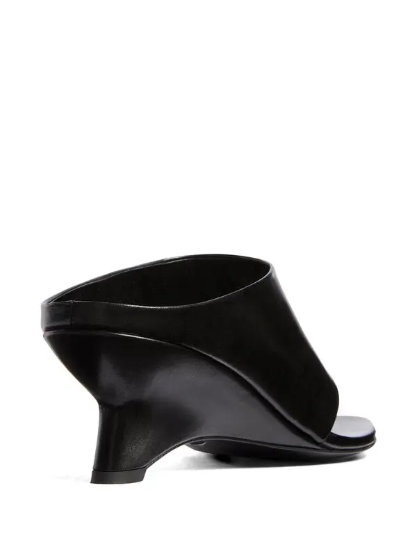 Khaite Marlow Leather Mules