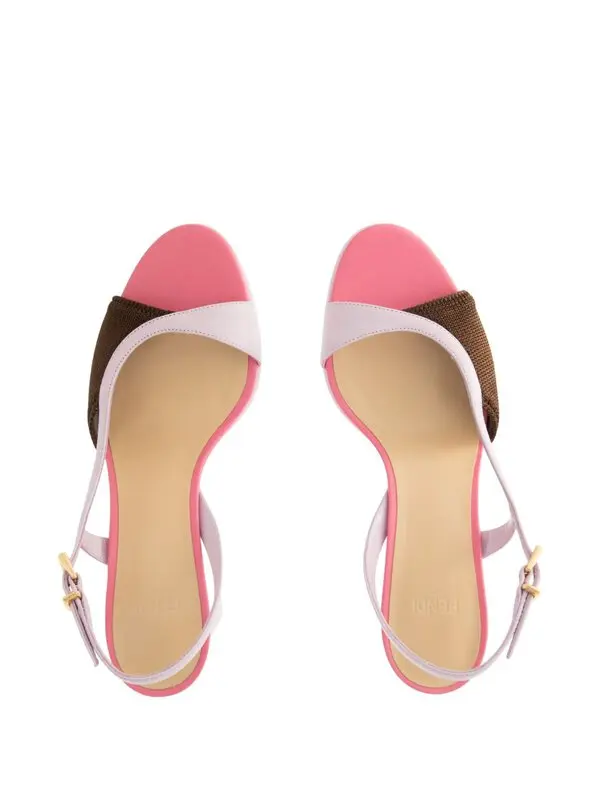 Fendi Arco Leather Pumps