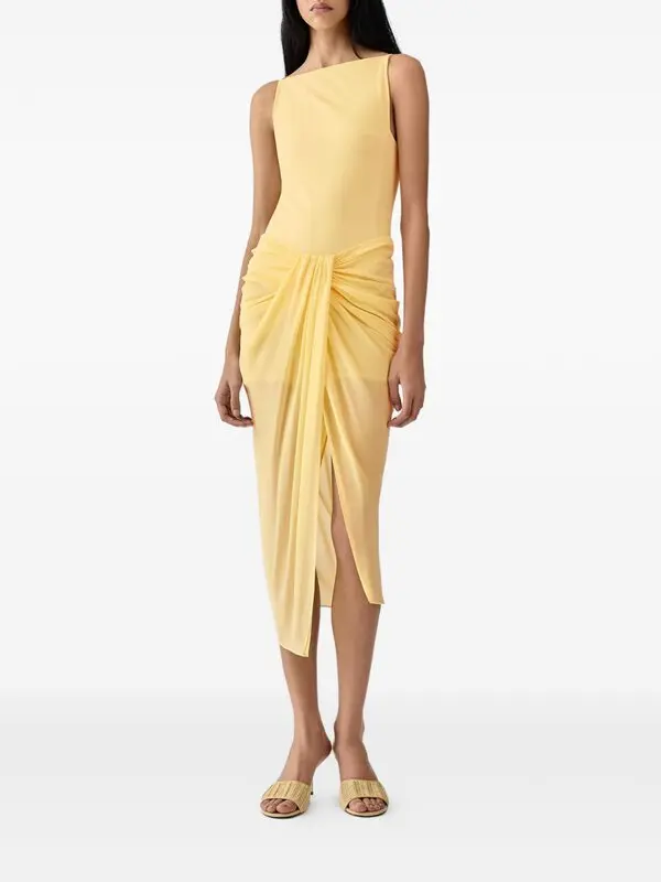 Jacquemus La Jupe Pareo - Giallo