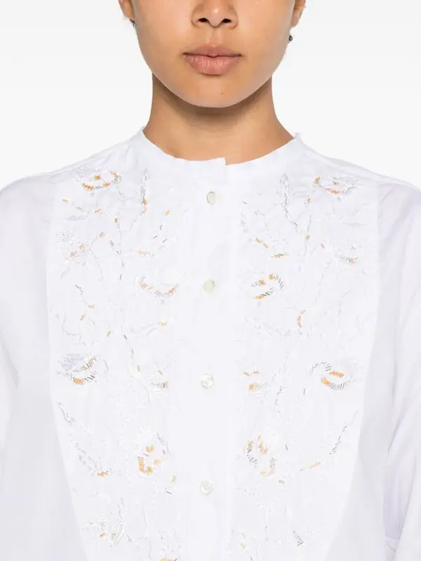 HIPPY REALISTI Embroidered Cotton Shirt