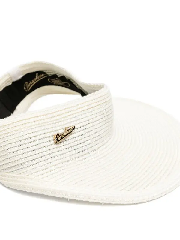 Borsalino Visor Hat - Panna