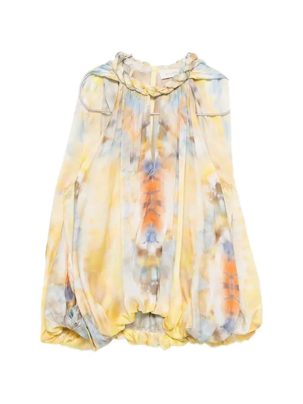Zimmermann Alchemy Printed Blouse - Giallo