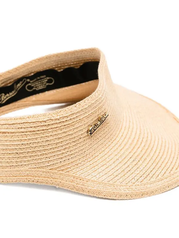 Borsalino Jasmine Visor Hat - Oro