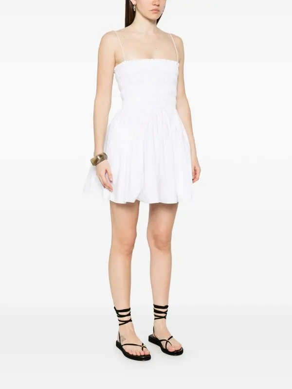 Matteau Cotton Mini Dress - Bianco