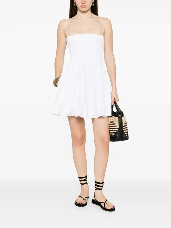 Matteau Cotton Mini Dress - Bianco