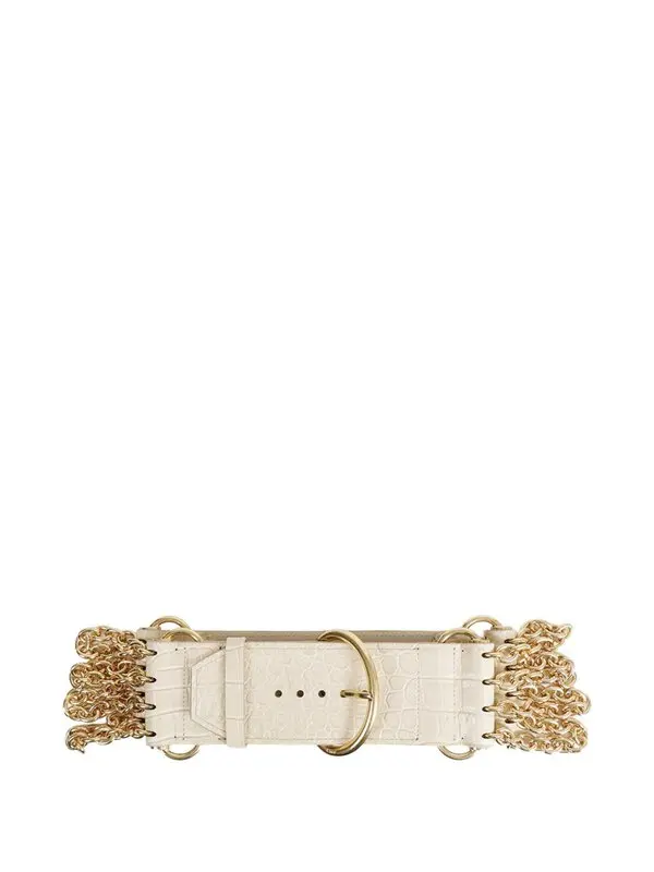 Chloé Camera Chain Belt - Avorio