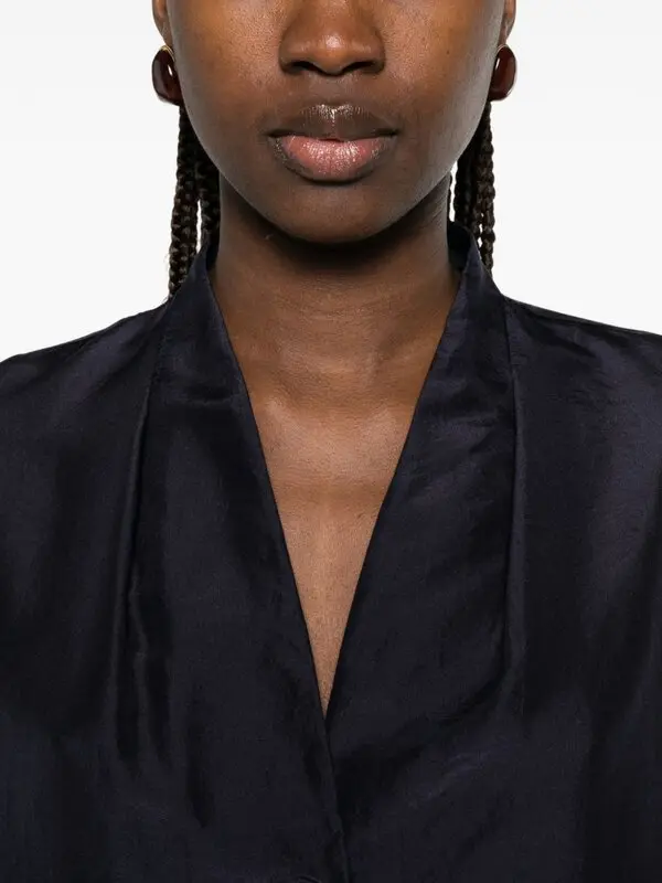 FORTE_FORTE Silk Satin Shirt