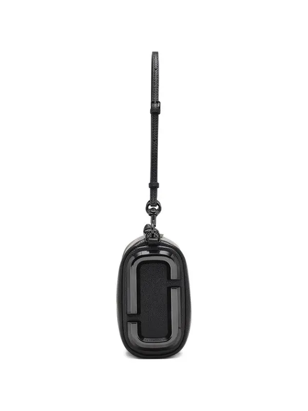 Marc Jacobs Snapshot Leather Shoulder Bag - Black