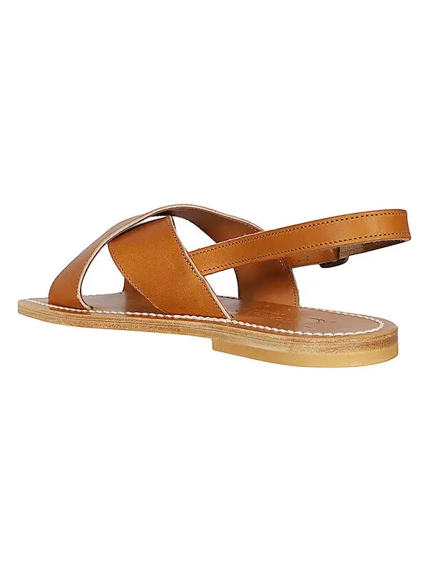 K.JACQUES Osorno Leather Sandals - Leather Brown