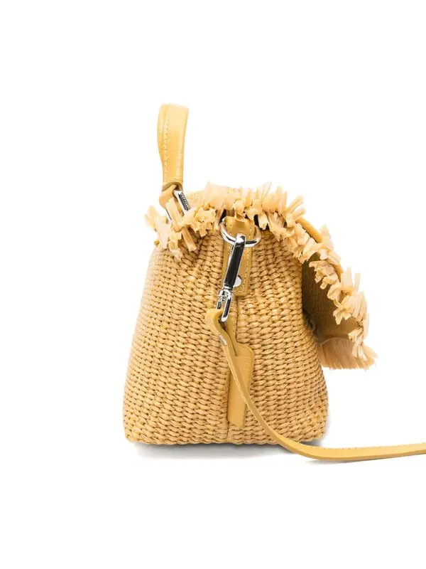 ZANELLATO Postina Vimini Baby Handbag - Giallo