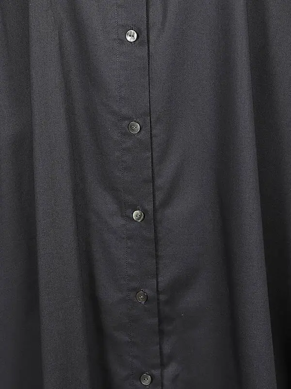 MIZUIRO Mizuiroind Cotton Chemisier Dress With Half Sleeves