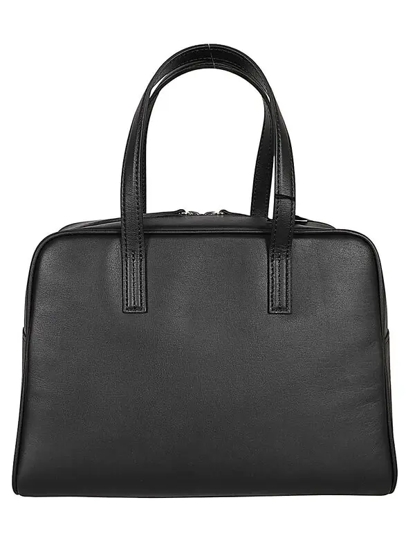 MIZUIRO Medium Leather Boston Bag