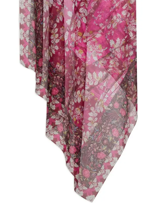PIERRE-LOUIS MASCIA Printed Silk And Cotton Scarf