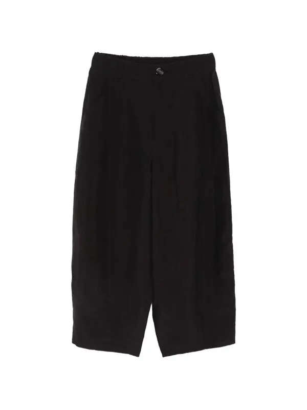 Soh Linen Blend Wide Leg Trousers