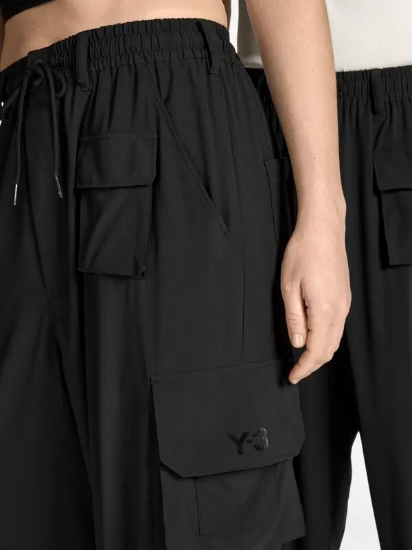 Y3 Wide Leg Cargo Pants