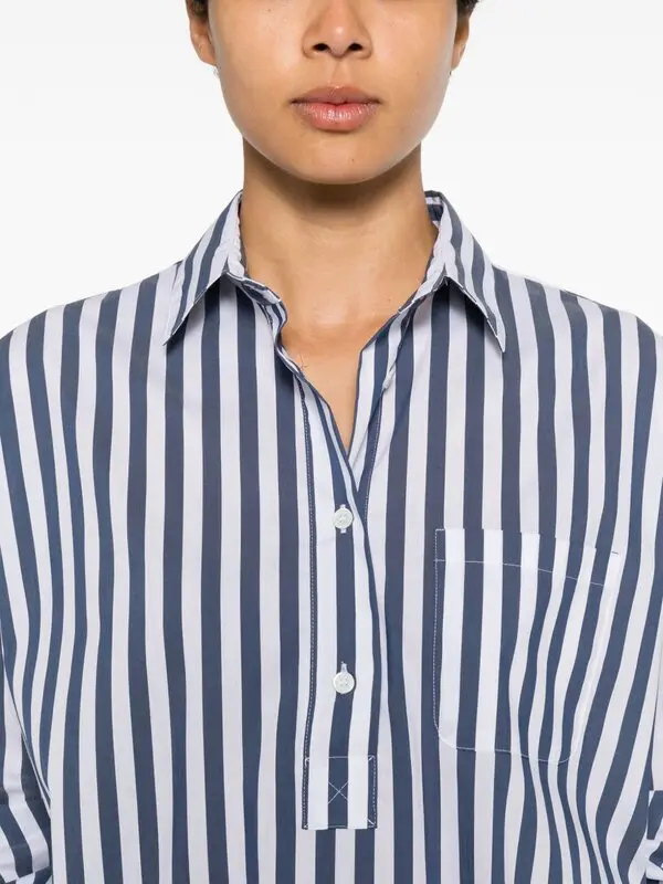 ARCHIVIO '67 Cotton Blend Striped Shirt