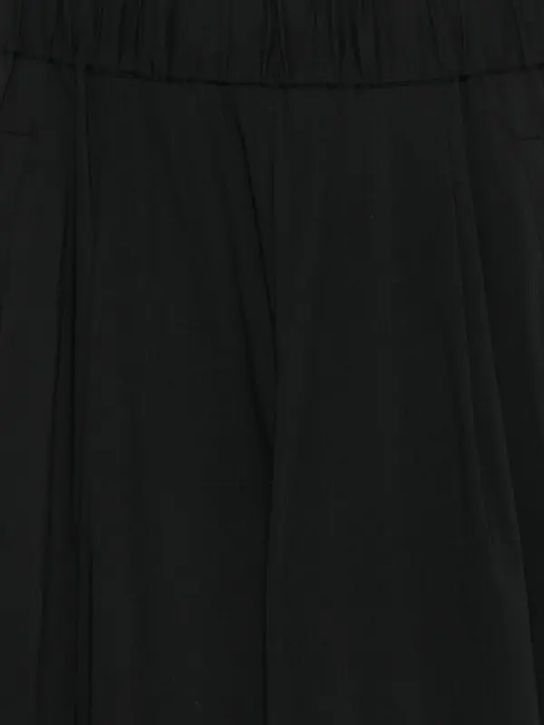SEMICOUTURE Jhonny Cotton Trousers - Nero
