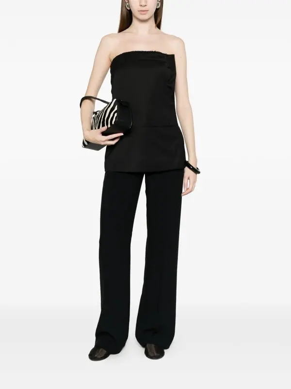 VIA MASINI 80 Cady Trousers - Nero
