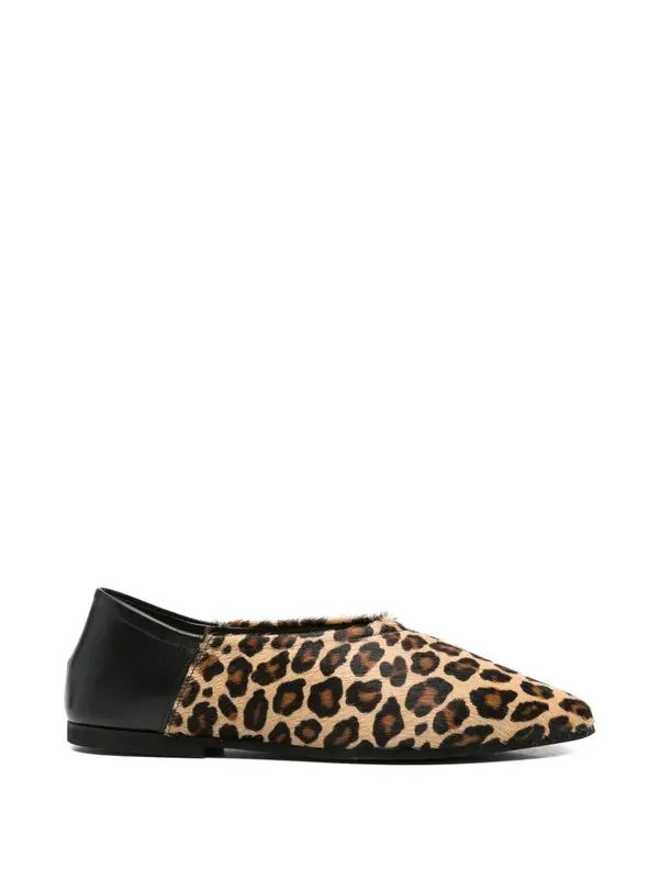 BABU' MILANO Leopard Ballet Flats