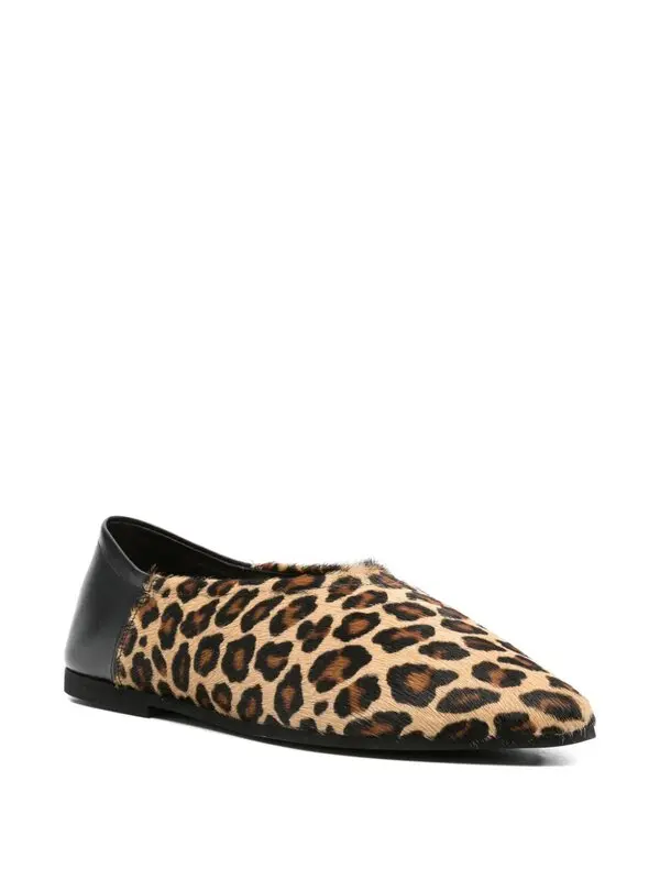 BABU' MILANO Leopard Ballet Flats