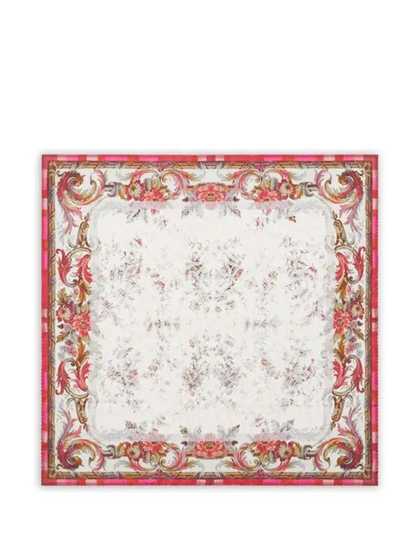 PIERRE-LOUIS MASCIA Printed Silk Scarf - Pink