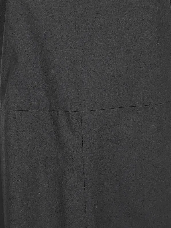 MIZUIRO Cotton Long Flared Dress