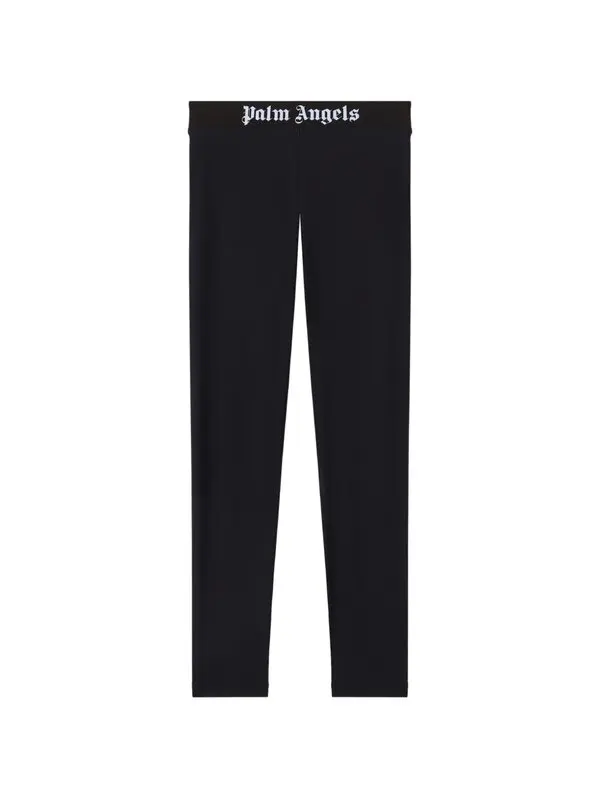 Palm Angels Bandeau Logo Leggings - Nero