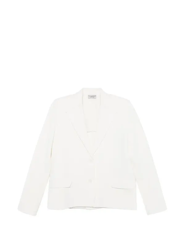MRZ Single Breasted Blazer Jacket - Cream