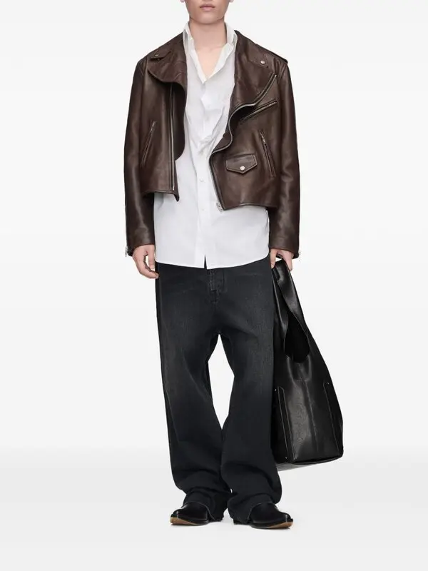 MAISON MARGIELA Leather Shoulder Bag