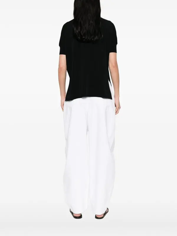 BASE Crewneck Sweater With Short Sleeves