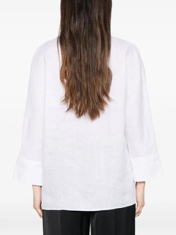 TRAME AUREE Linen Shirt