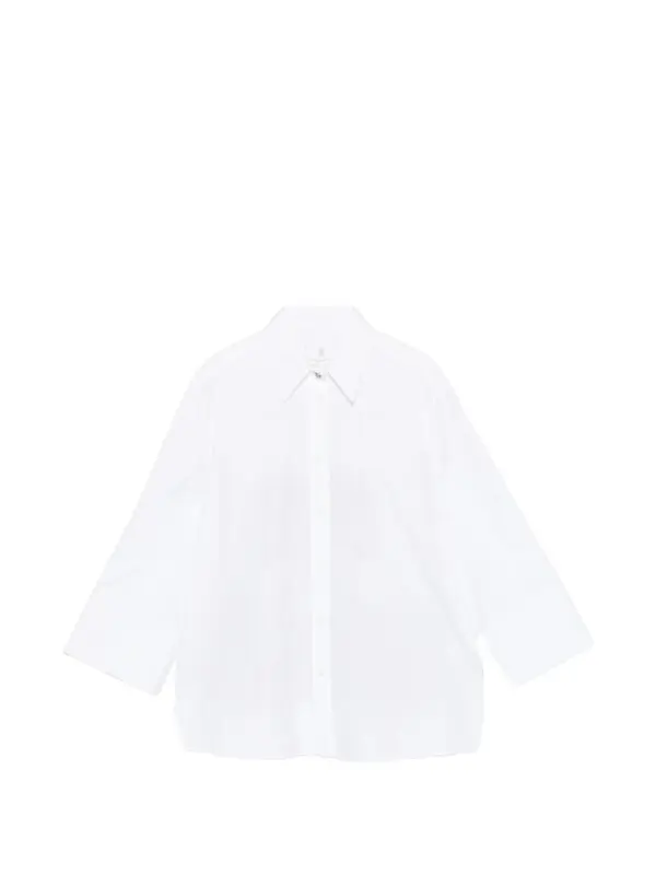 TRAME AUREE Printed Shirt - White