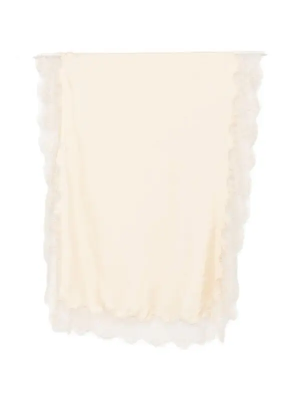 Zimmermann Wool Stole - Crema