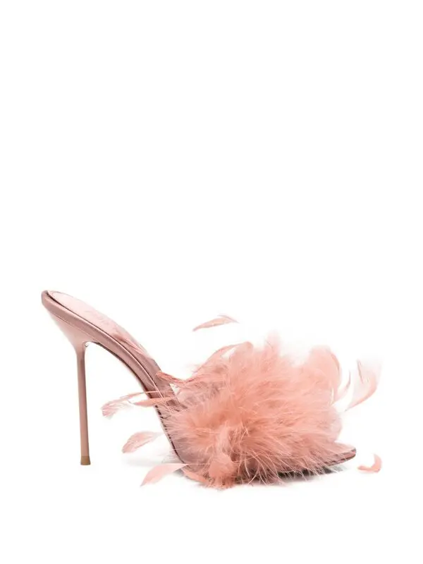 Paris Texas Lidia Patent Leather Heel - Cipria