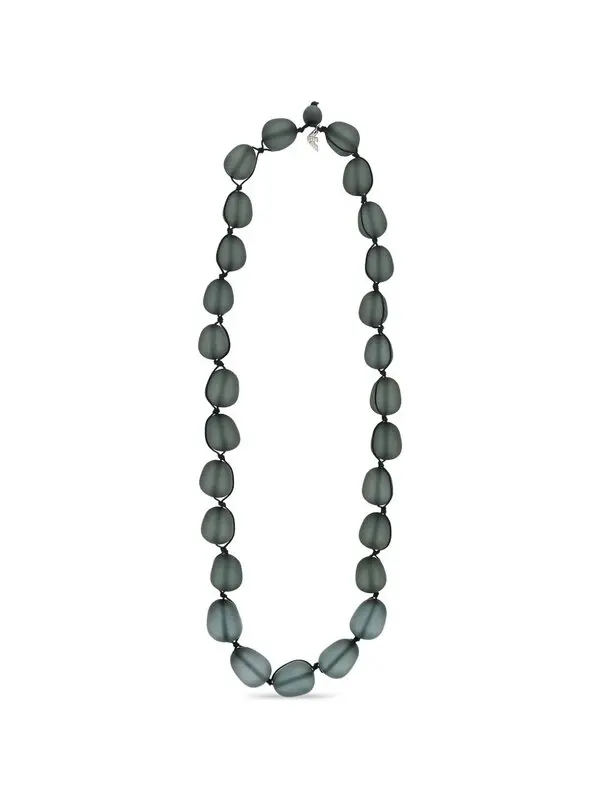 Emporio Armani Whale Blue Beaded Necklace - Blu