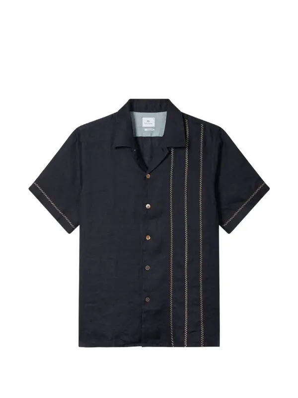 Paul Smith Linen Embroidered Shirt