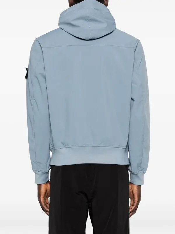 Stone Island Nylon Blouson Jacket - Clear Blue