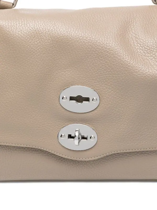 ZANELLATO Postina Daily Giorno Small Leather Handbag - Tortora