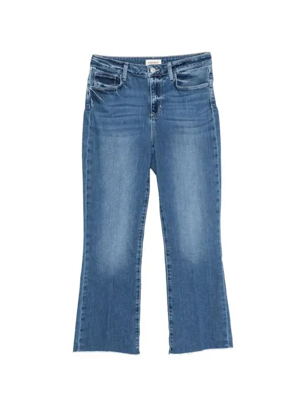L'Agence Cropped Denim Jeans
