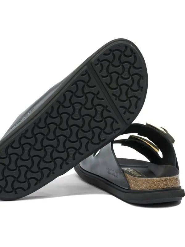 BIRKENSTOCK Arizona Droplet Buckle Sandals - Black