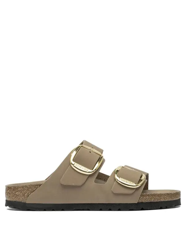 BIRKENSTOCK Arizona Big Buckle Low Sandals - Brown