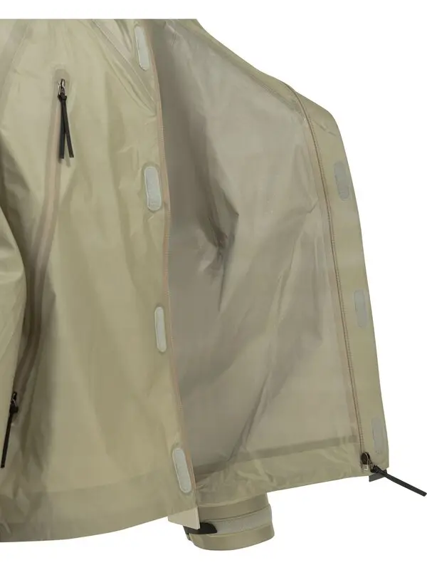 GOLDWIN 0 3l' Waterproof Hooded Raincoat - Beige